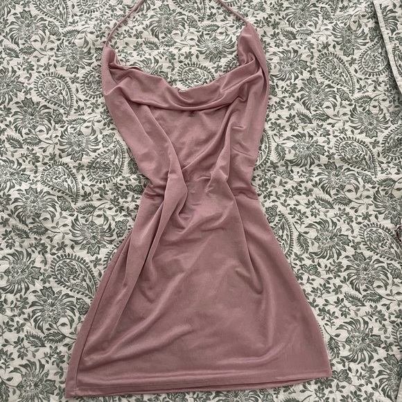 Fashion Nova | Dresses | Silky Crawl Neck Dress | Poshmark